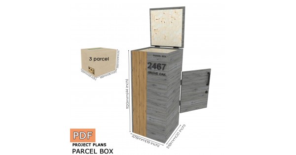 DIY Parcel Box - Upgrade Your Package Delivery System - Get Our Step-by ...